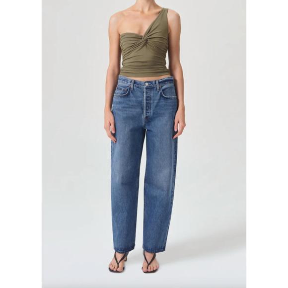 Agolde | Tops | New Agolde Domino Top In Duffle | Poshmark